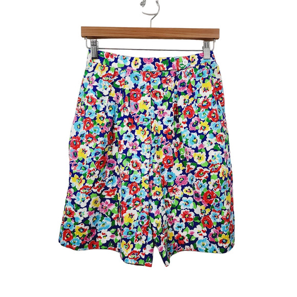 Barclay Square | Shorts | Vintage Barclay Square Floral Walking Bermuda ...